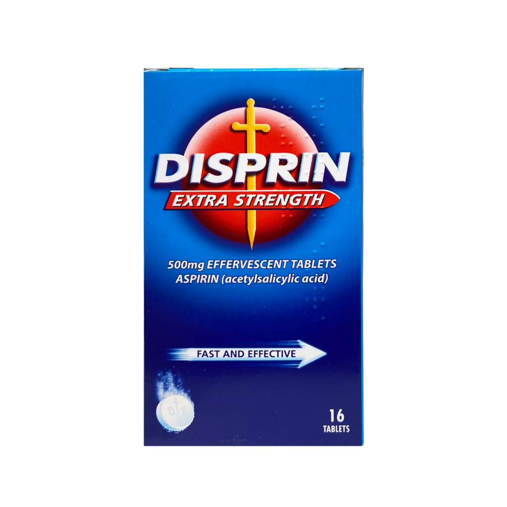 Disprin Extra Strength 500mg Effervescent Tablets 16s | Healthwave Ireland