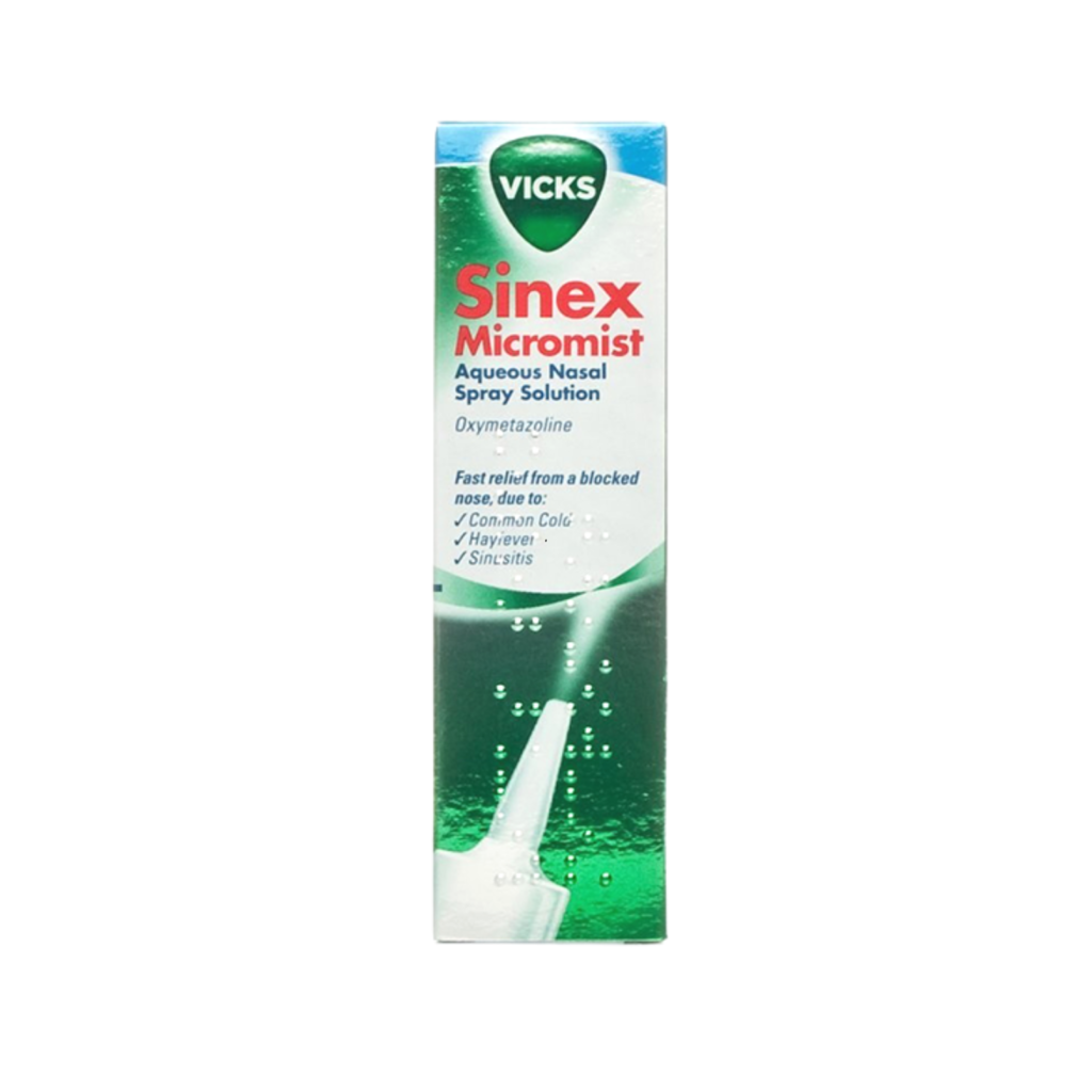 Vicks Sinex Micromist Nasal Spray 15ml | Healthwave Ireland