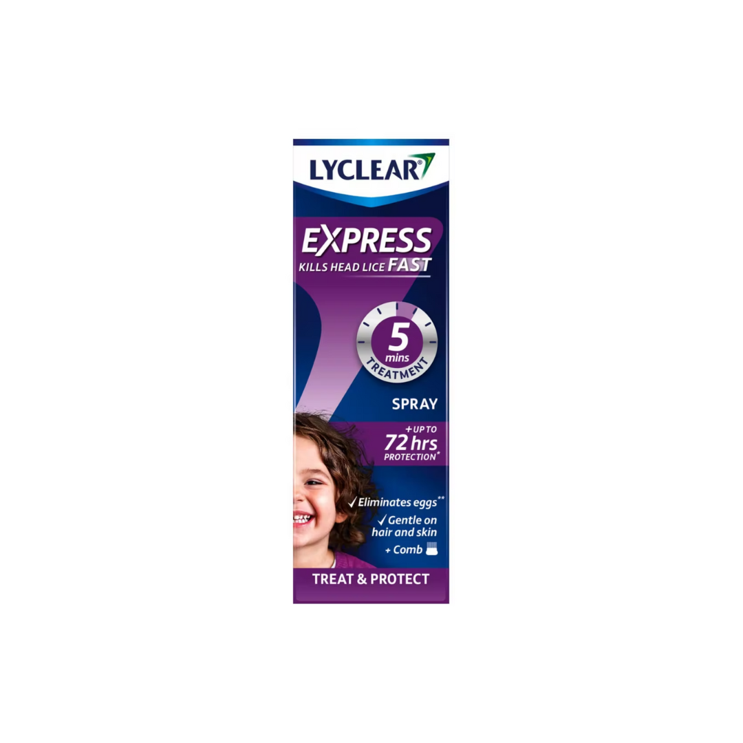 Lyclear Express Treat & Protect Spray 100ml | Healthwave Ireland